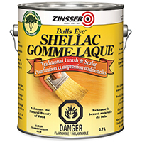 Zinsser Bulls Eye Shellac Clear 3.78L - Products - Lyons Timber Mart ...